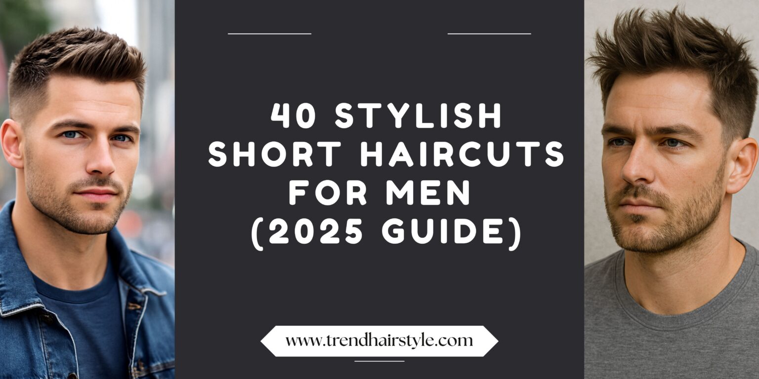 40 Stylish Short Haircuts for Men (2025 Guide)